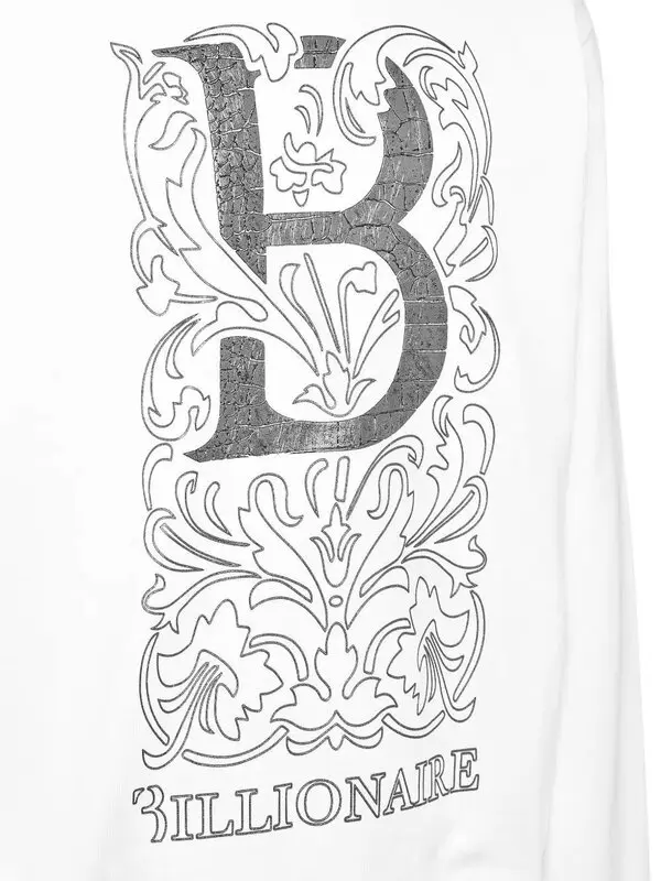 BILLIONAIRE Logo-print Hoodie