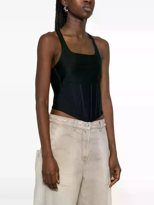 MUGLER Corset-style Top