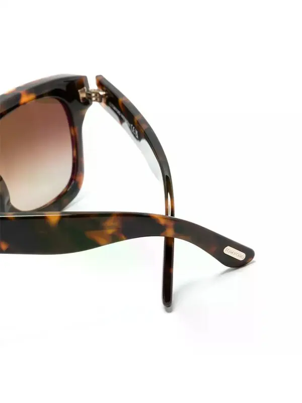 TOM FORD Square-frame Sunglasses - Brown