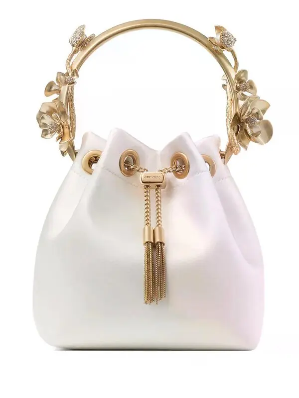 JIMMY CHOO Bon Bon Clutch - Neutrals