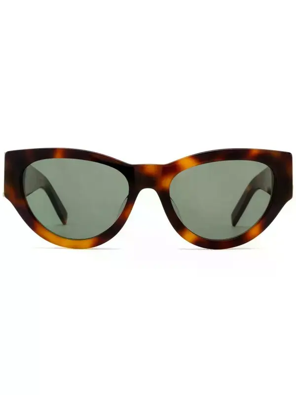 Saint Laurent Round-frame Sunglasses - Brown