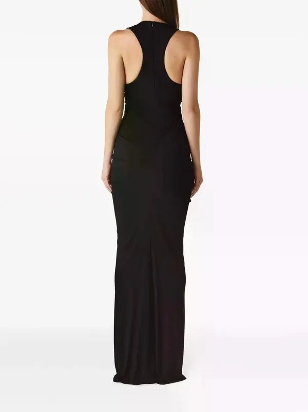 Christopher Esber Vivenda Draped Cut-out Maxi Dress - Black