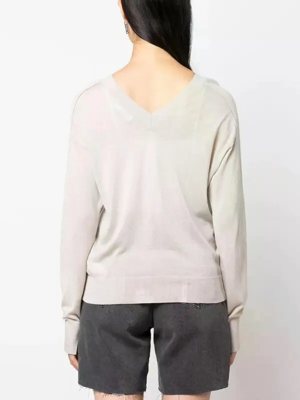 Calvin Klein V-neck Wool Jumper