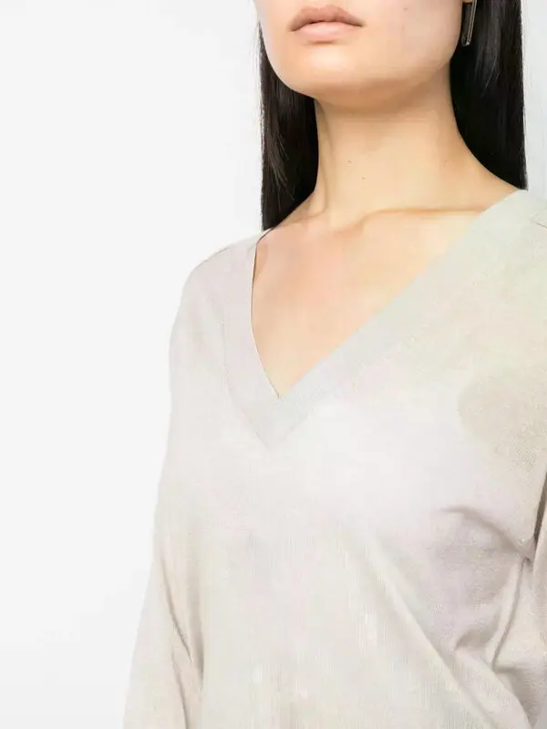 Calvin Klein V-neck Wool Jumper