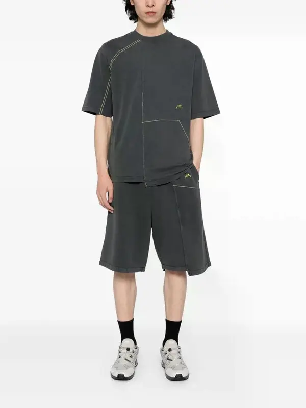 A-COLD-WALL* Charcoal Logo-print Shorts