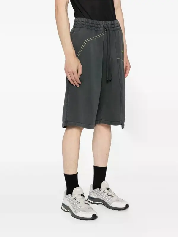 A-COLD-WALL* Charcoal Logo-print Shorts