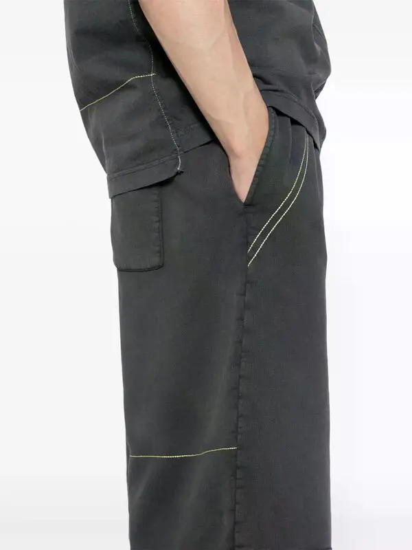 A-COLD-WALL* Charcoal Logo-print Shorts