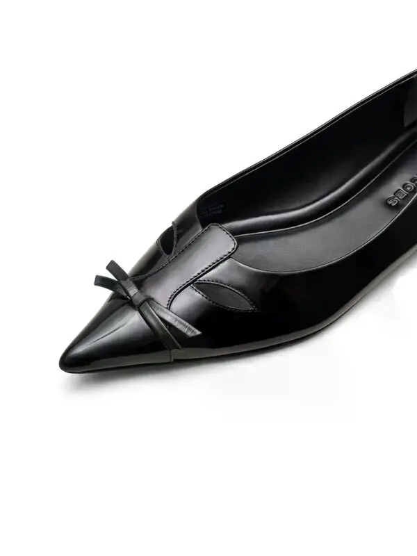 Marc Jacobs The Kat Ballerina Shoes - Black