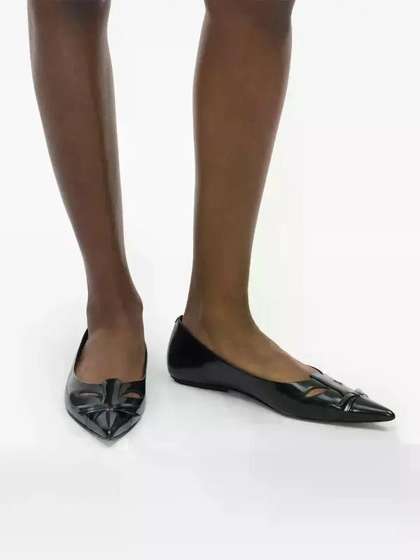 Marc Jacobs The Kat Ballerina Shoes - Black