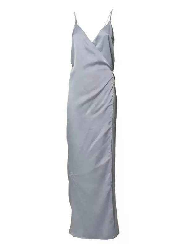 NINEMINUTES Draped Slip Dress