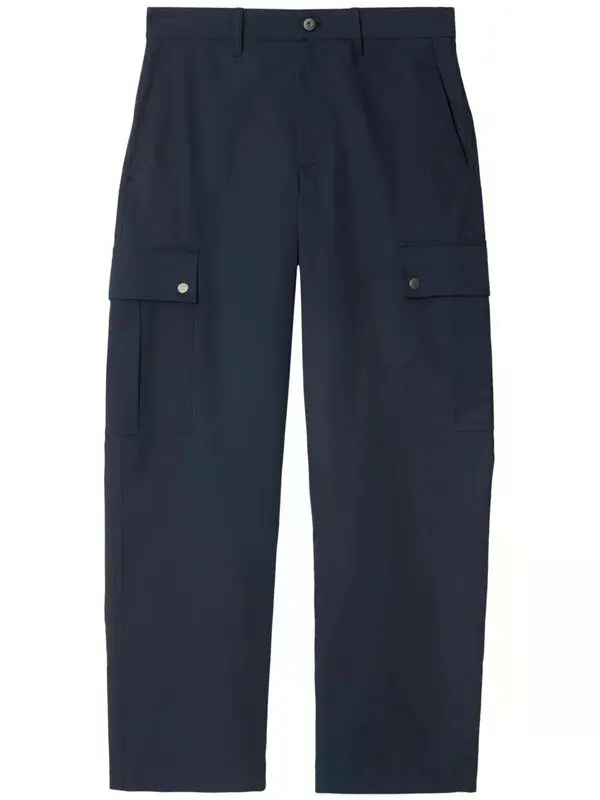 Burberry Cotton-blend Cargo Trousers