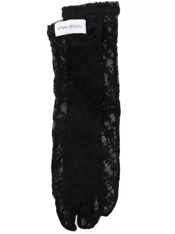 IOANA CIOLACU Brody Tabi Socks - Black