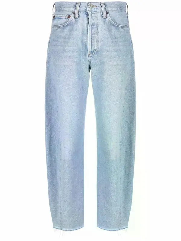 AGOLDE Luna Pierced Wide Leg Jeans
