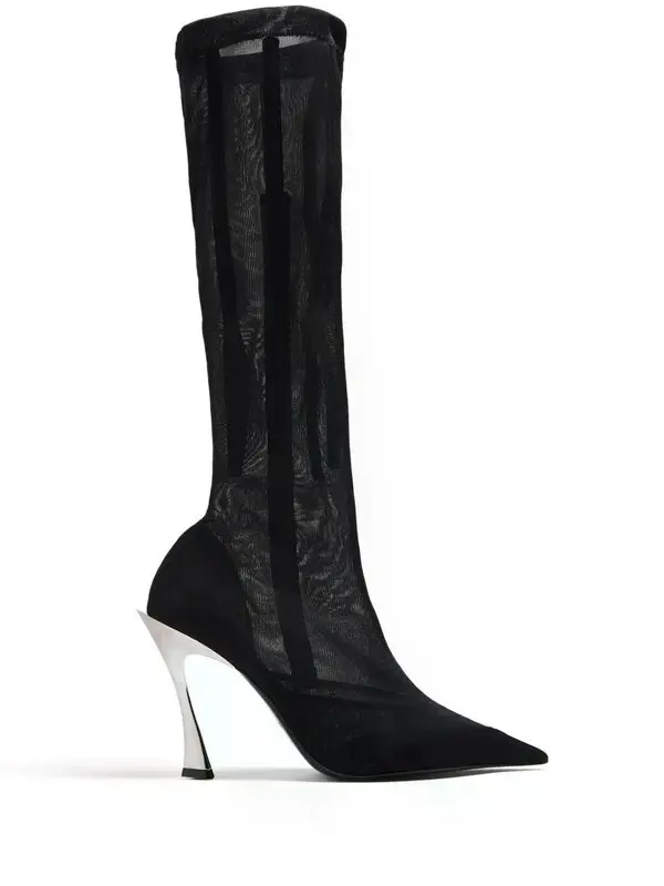 MUGLER Fang 95mm Mesh Boots
