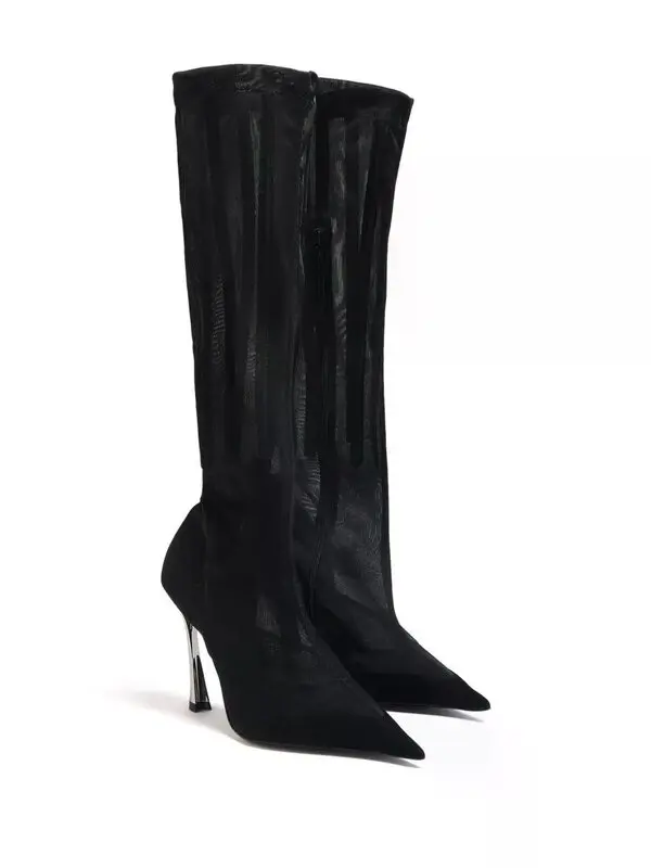 MUGLER Fang 95mm Mesh Boots