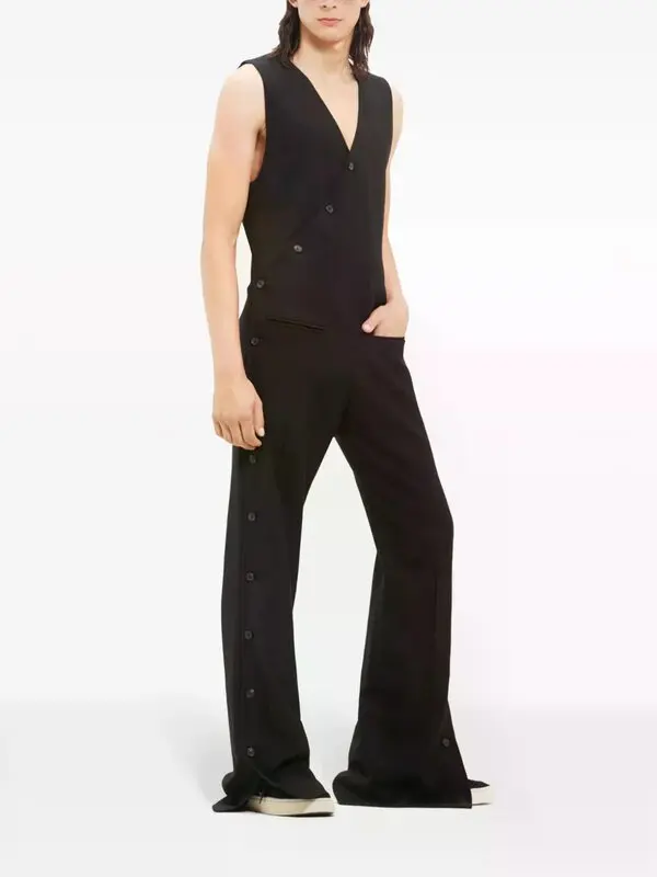 COURREGES V-neck Tailored Jumpsuit