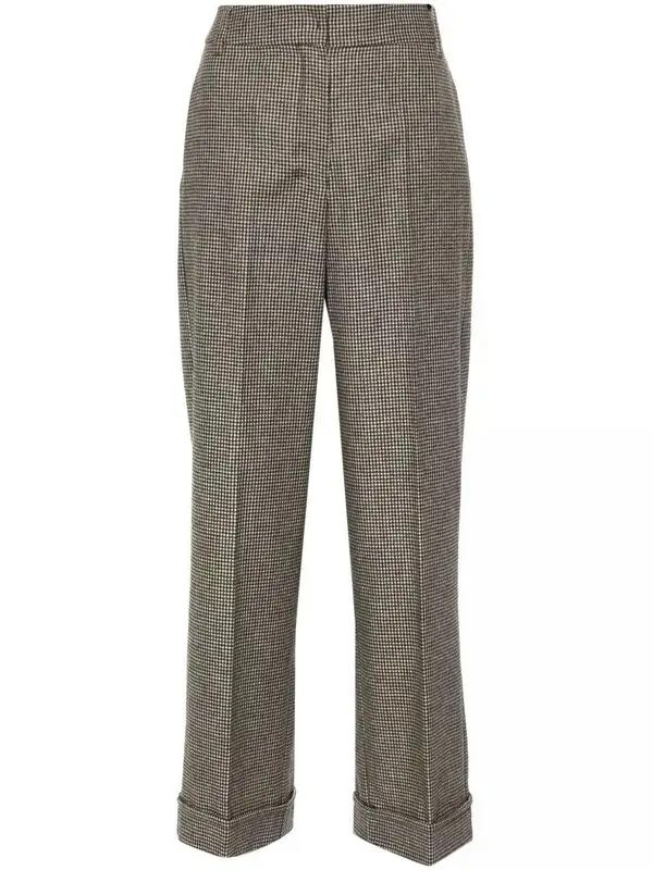 Max Mara Lilly Dogtooth Trousers