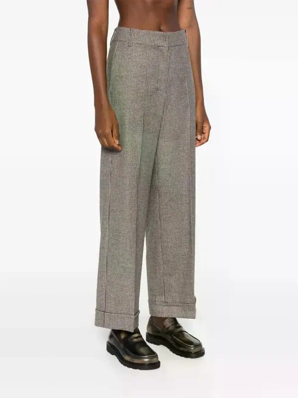 Max Mara Lilly Dogtooth Trousers