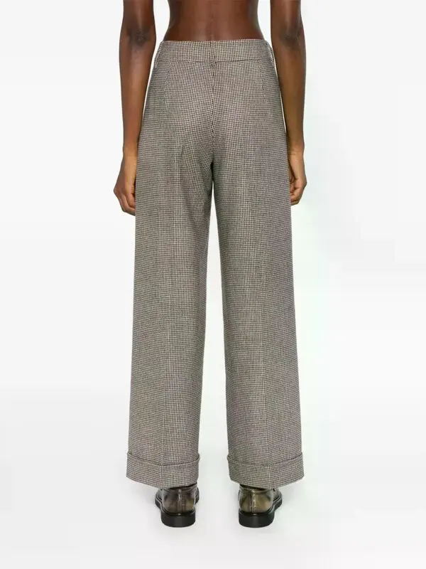 Max Mara Lilly Dogtooth Trousers