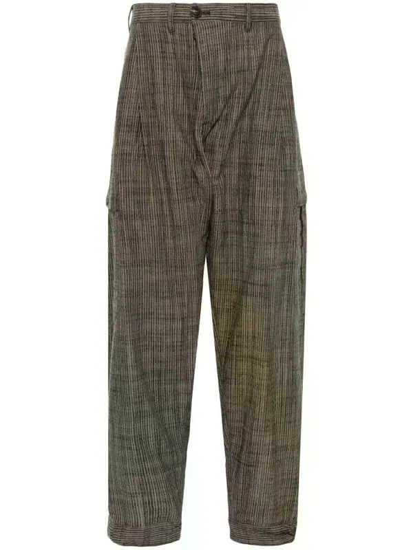 JAN JAN VAN ESSCHE Striped Trousers