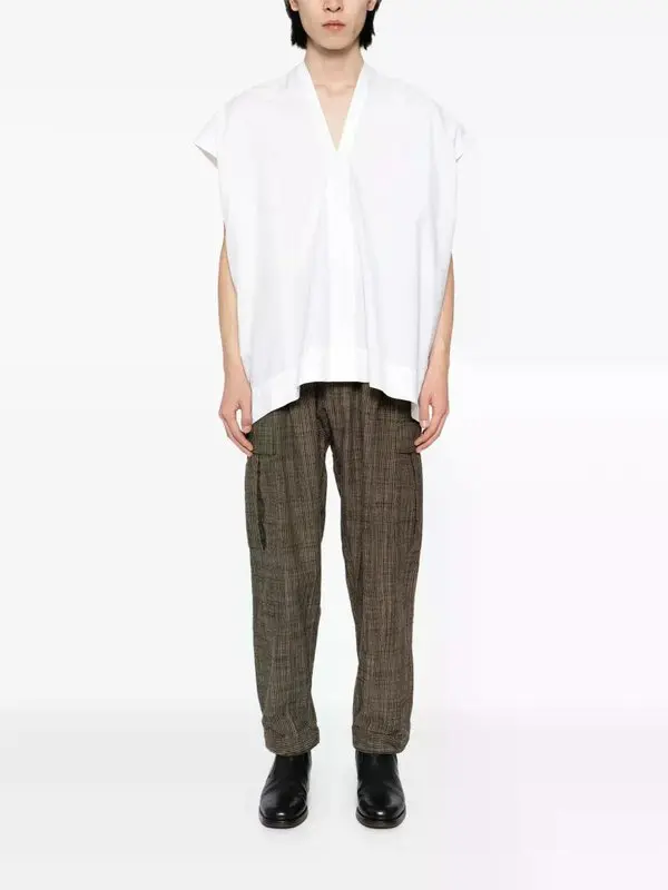 JAN JAN VAN ESSCHE Striped Trousers