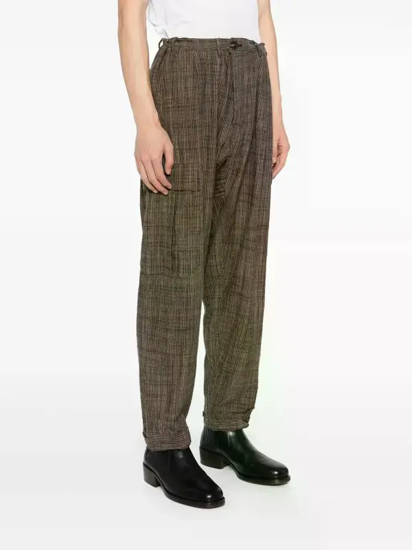 JAN JAN VAN ESSCHE Striped Trousers