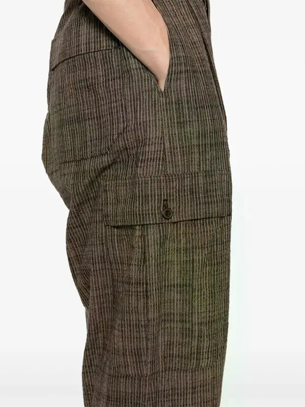 JAN JAN VAN ESSCHE Striped Trousers