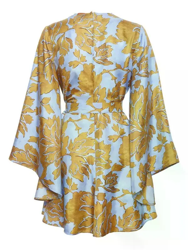 La DoubleJ Magnifico Silk Mini Dress
