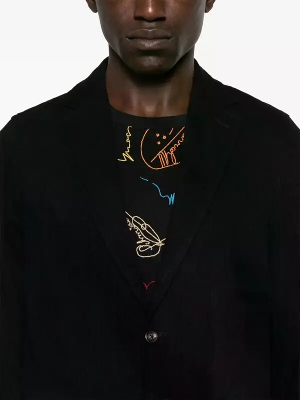CIRCOLO 1901 Knitted Blazer - Black