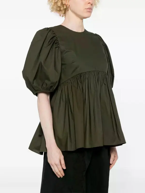 Cecilie Bahnsen Anisha Top - Green