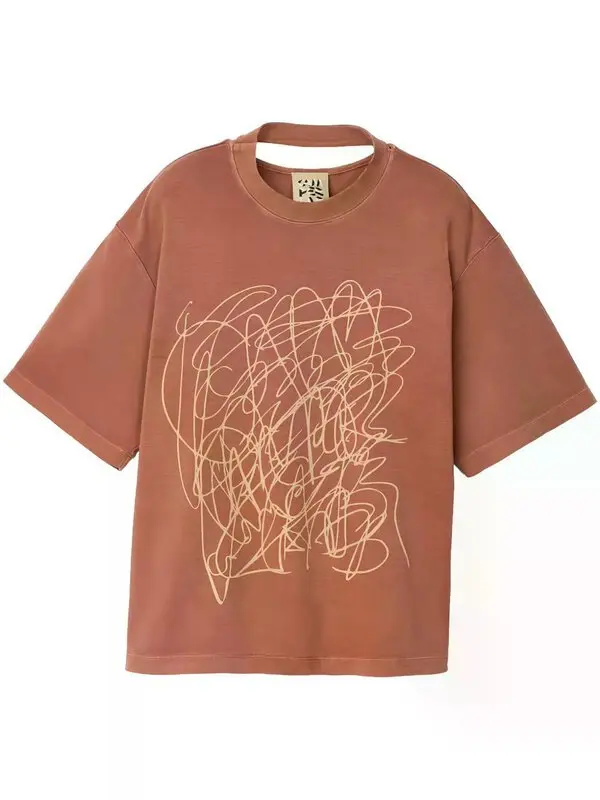 Camper Cut-out Detail T-shirt