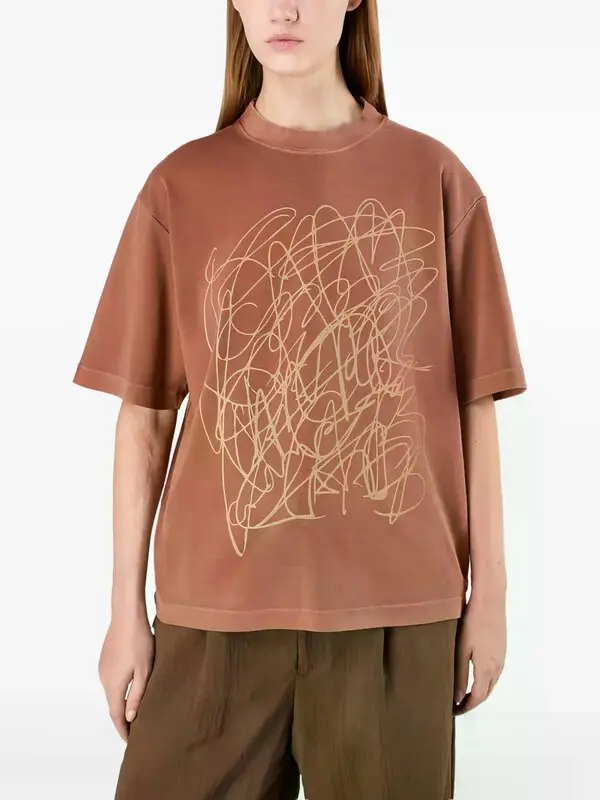 Camper Cut-out Detail T-shirt