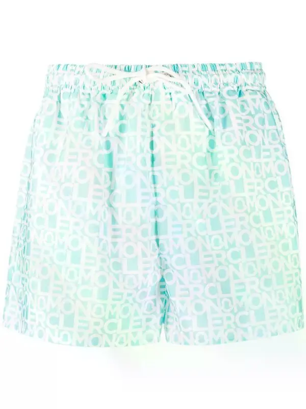 Moncler Logo-print Drawstring Shorts