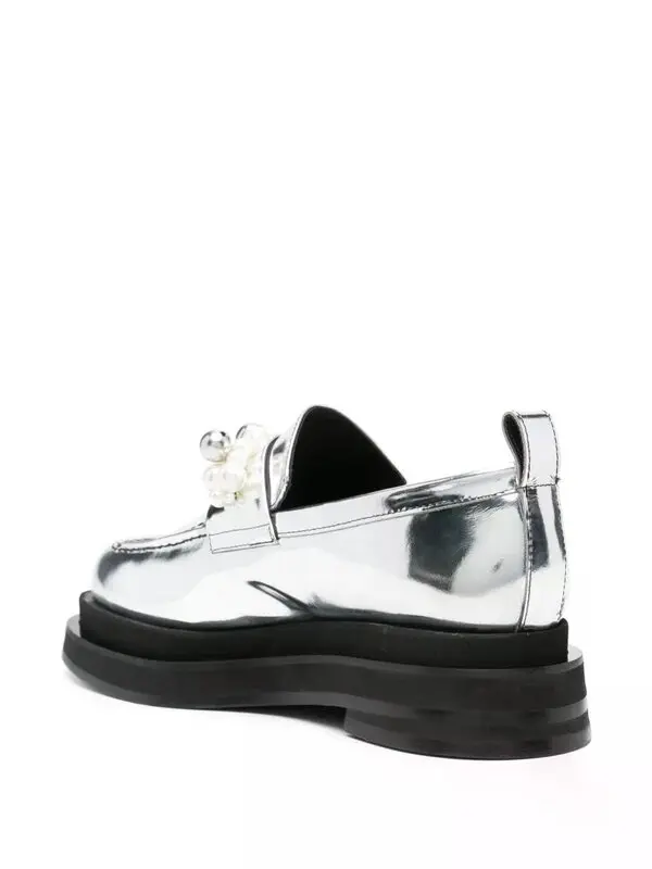 Simone Rocha Heart Toe Platform Loafers