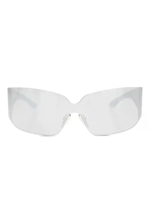 Balenciaga Cat-eye Sunglasses - Silver