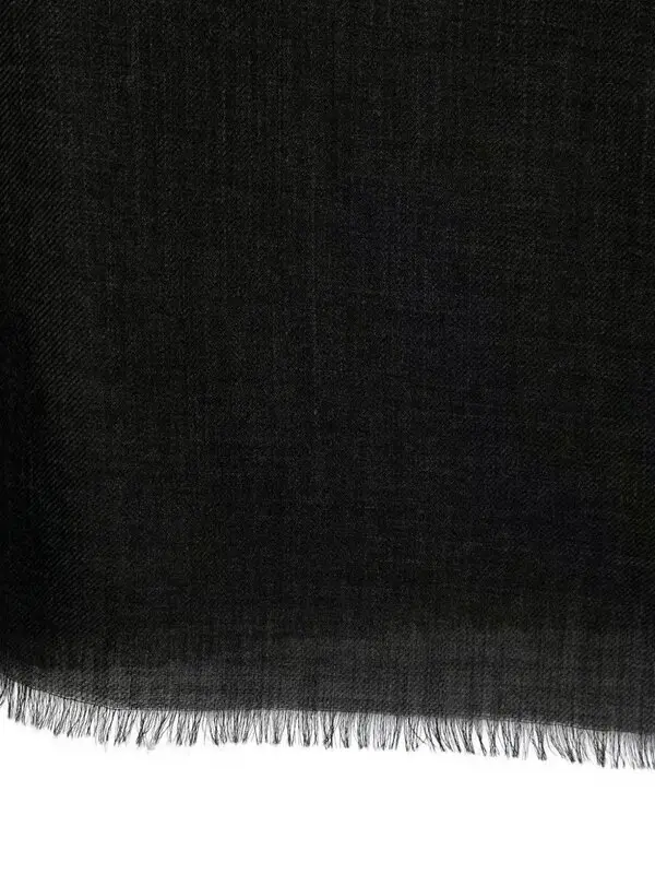 D4.0 Fringed Scarf - Grey