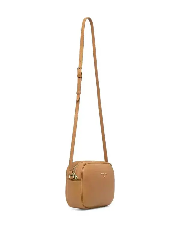 Patrizia Pepe Padded Crossbody Bag - Neutrals