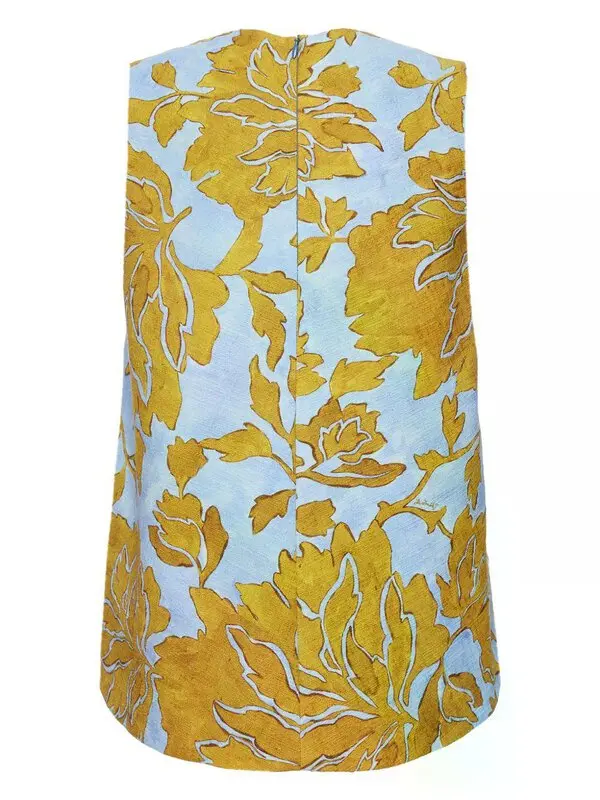La DoubleJ La Scala Cotton-blend Top