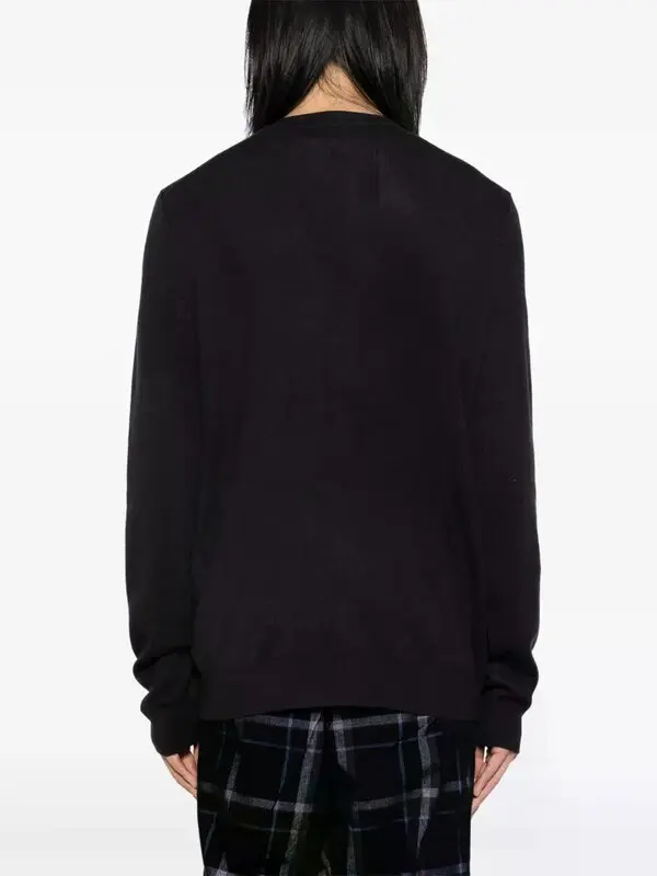 AGNES B. Jacquard Cardigan