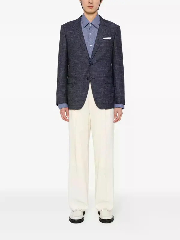 BOSS Single-breasted Blazer - Blue