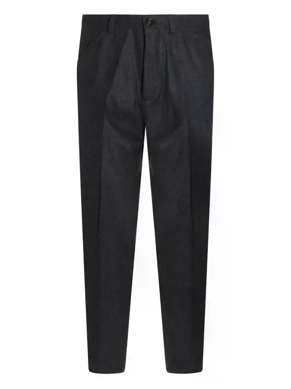 Brunello Cucinelli Virgin Wool Flannel Trousers