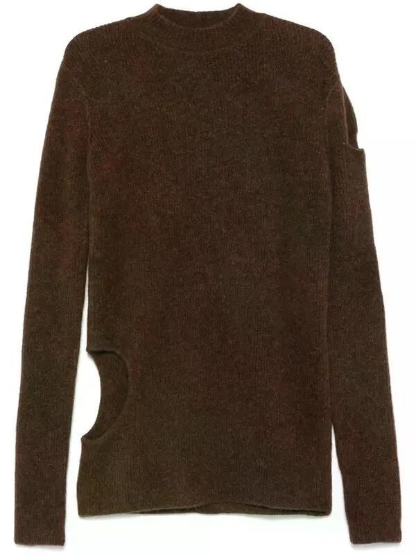Rick Owens Cut-out Detailed Sweater