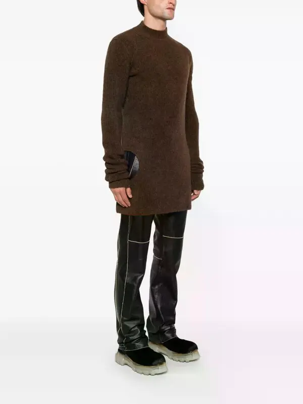 Rick Owens Cut-out Detailed Sweater