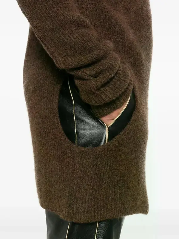 Rick Owens Cut-out Detailed Sweater
