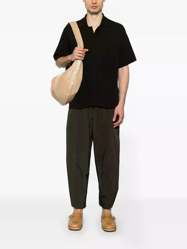 Studio Nicholson Tapered Trousers With Elasticated Waistband