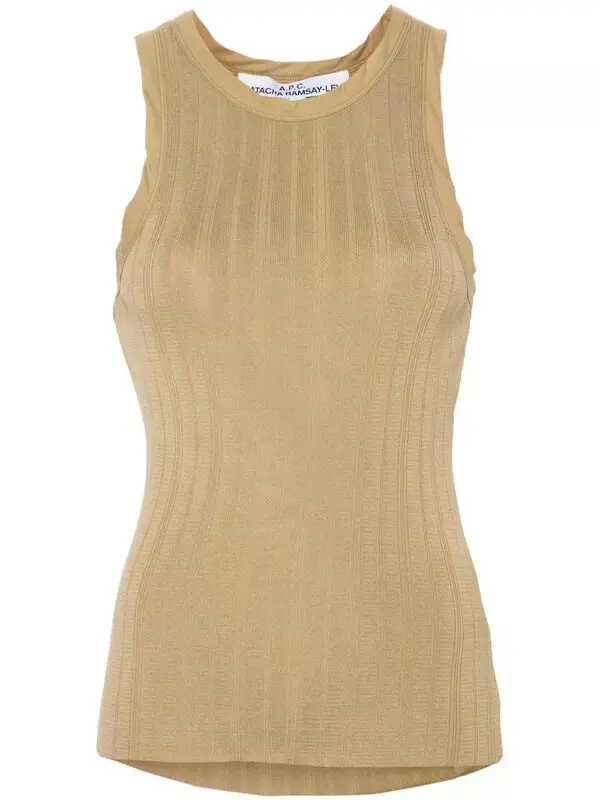 A.p.c. Ribbed-jersey Tank Top