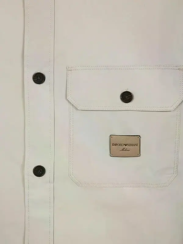 Emporio Armani Logo-appliqué Shirt