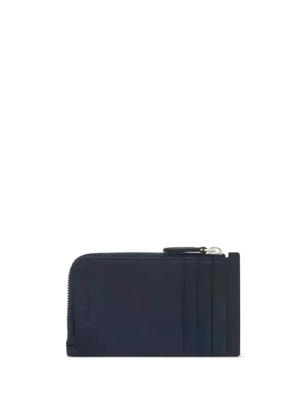 COURREGES Leather Zip Cardholder