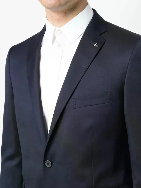 Tagliatore Slim-cut Two-piece Suit - Blue