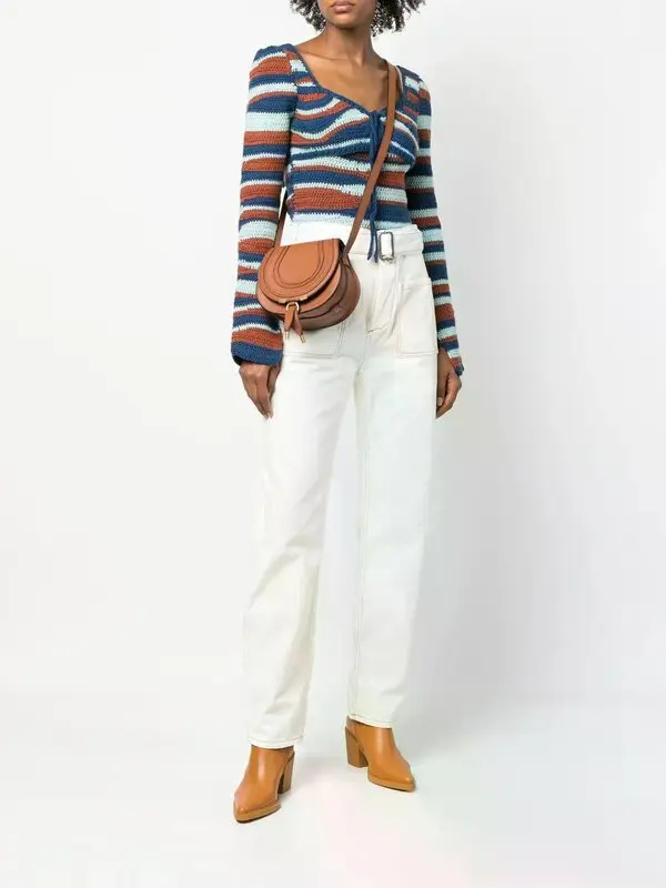 Chloé Marcie Cross-body Bag - Brown